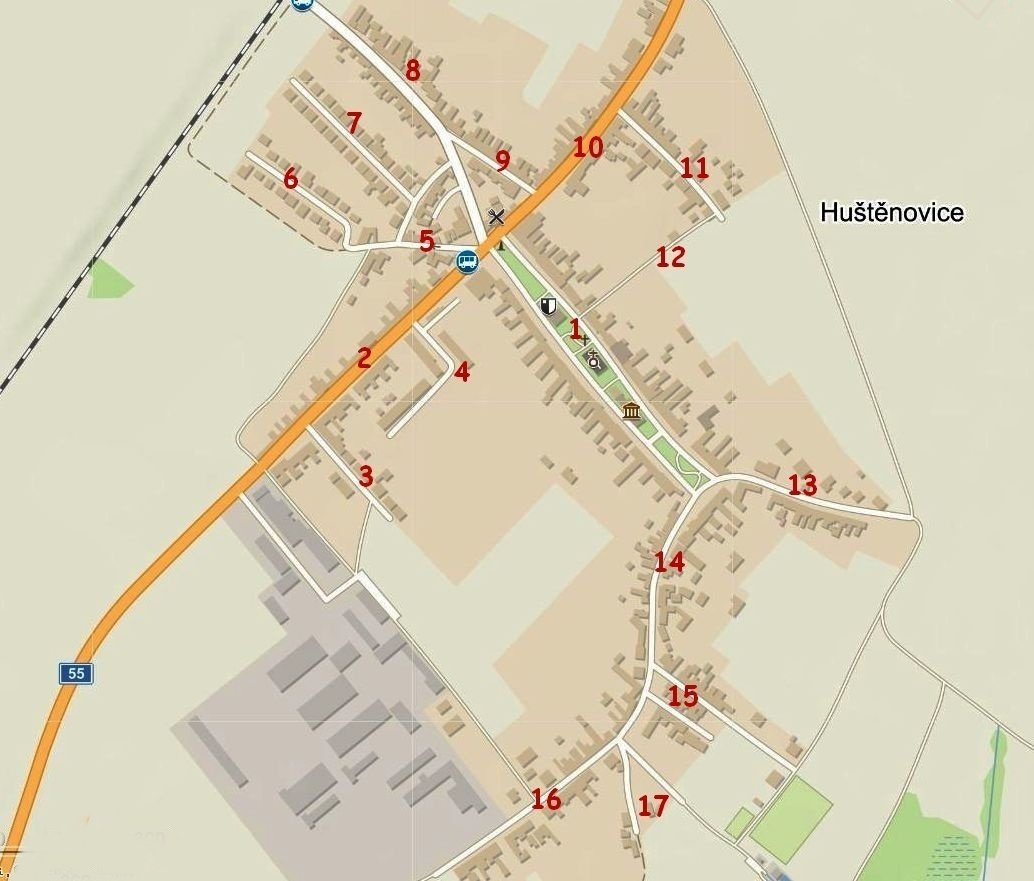 Historie obce - Obec Huštěnovice